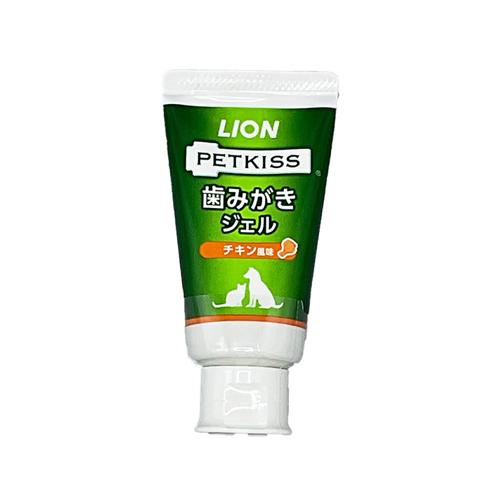 ライオンペット PETKISS歯みがきジェルチキン風味 40g | SUNDAY サンデーネットショップ