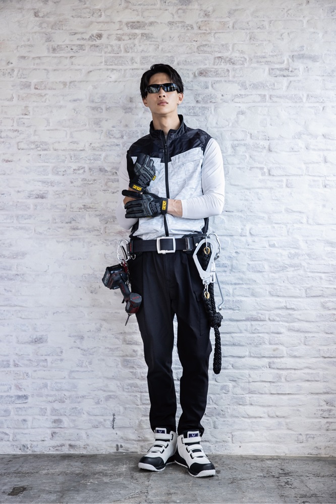 コーコス ボルトクール 日傘遮熱 半袖ブルゾン G-4040 ディアゴホワイト XL【在庫わずか】 | SUNDAY サンデーネットショップ