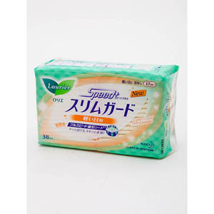 花王 ロリエ Speed+ スリムガード 軽い日用 38個入 | SUNDAY サンデー Net得通販