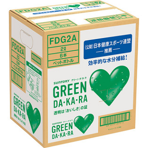 サントリー GREEN DA・KA・RA(グリーンダカラ) ケース 600ml×24本 | SUNDAY サンデーネットショップ